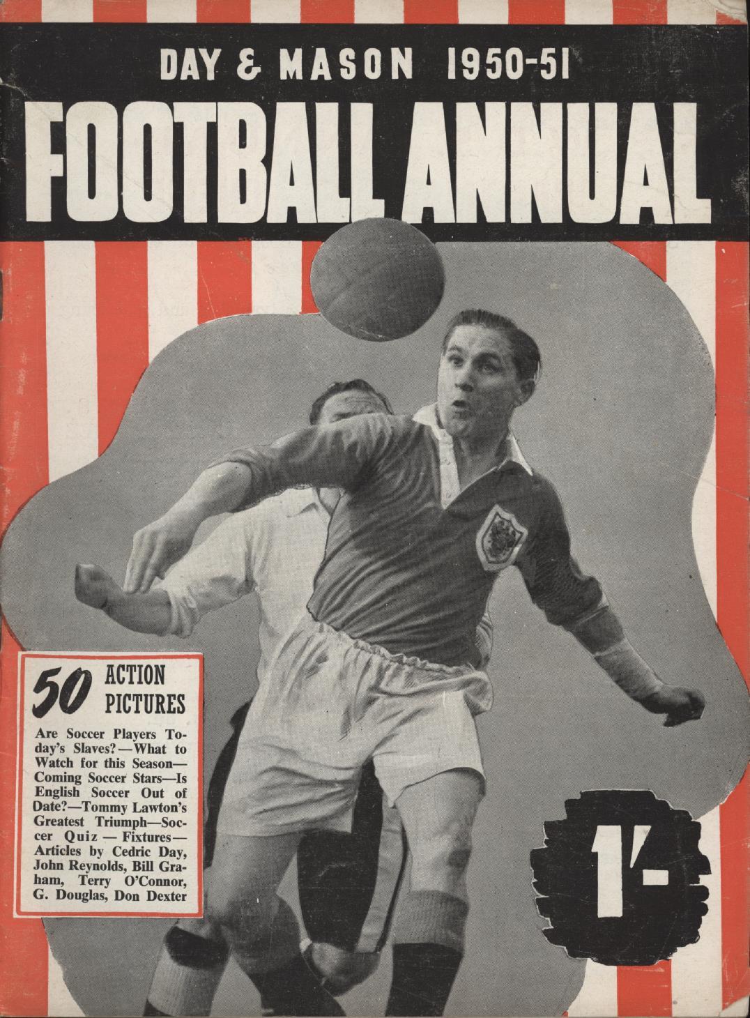 THE DAY AND MASON FOOTBALL ANNUAL 1950-51 - Football Annuals ...
