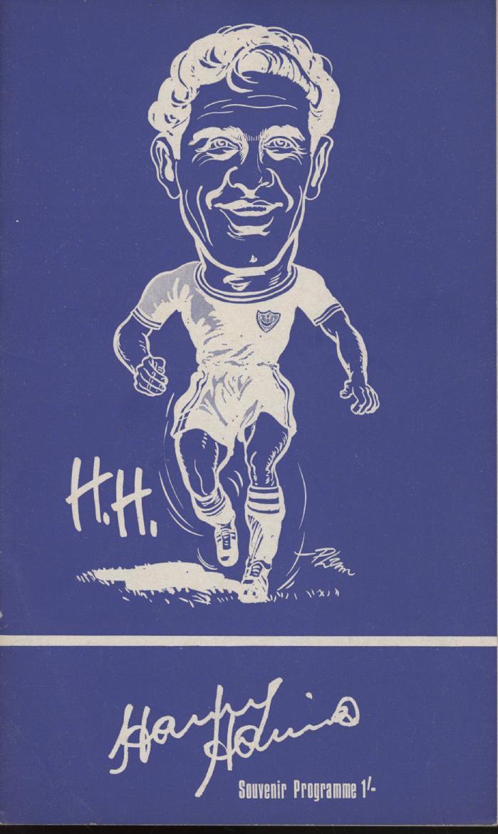 PORTSMOUTH V CHELSEA (HARRY HARRIS TESTIMONIAL) 1968-69 FOOTBALL ...