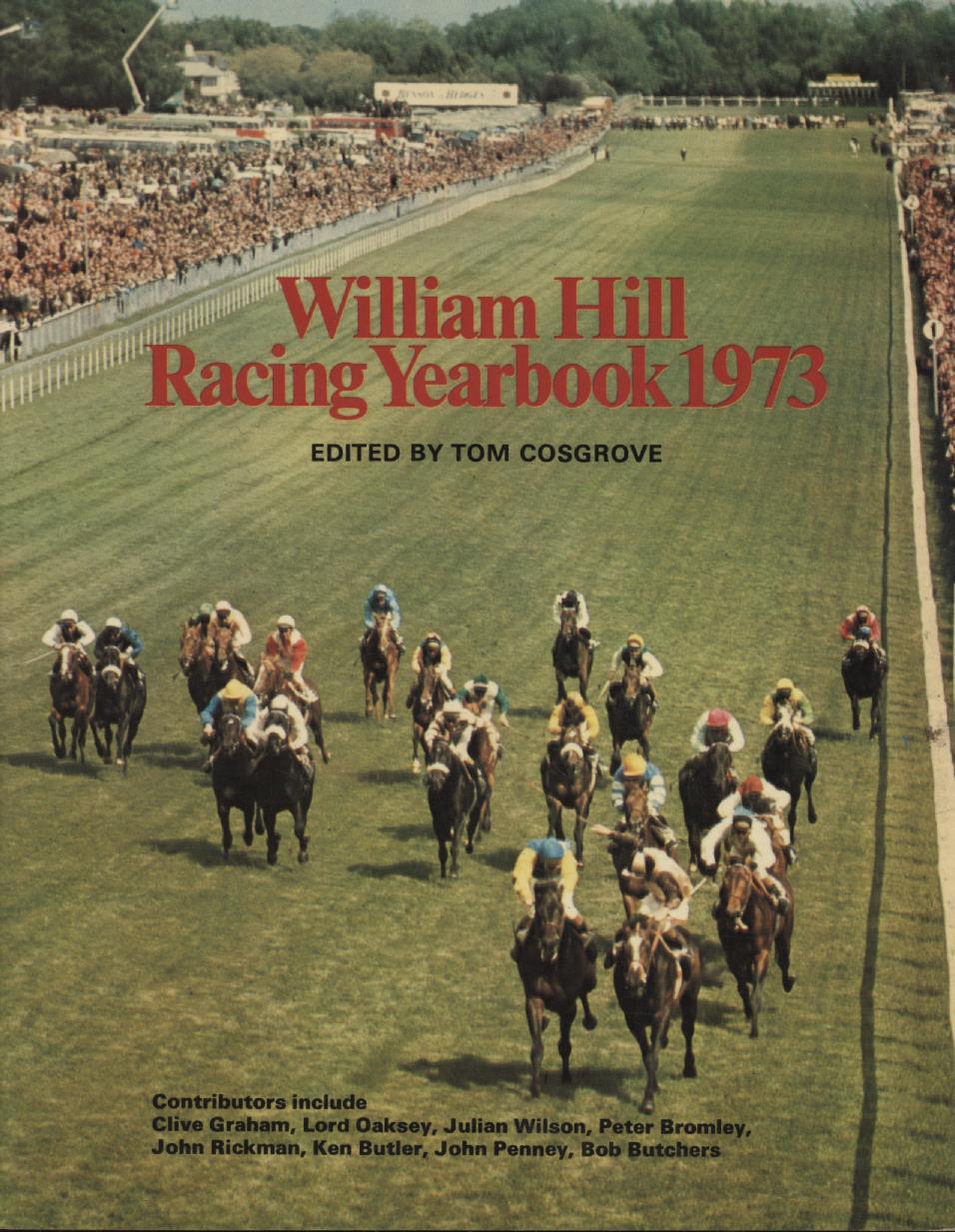 WILLIAM HILL RACING YEARBOOK 1973 - Horse Racing Annuals: Sportspages.com