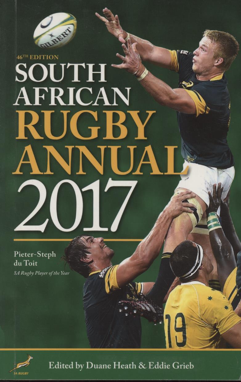 SOUTH AFRICAN RUGBY ANNUAL 2017 - Rugby Annuals: Sportspages.com