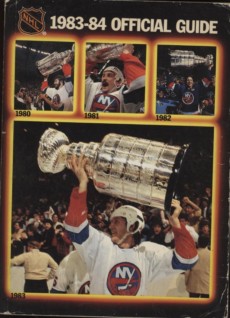 NATIONAL HOCKEY LEAGUE GUIDE 1983-84 - Ice Hockey Books: Sportspages.com