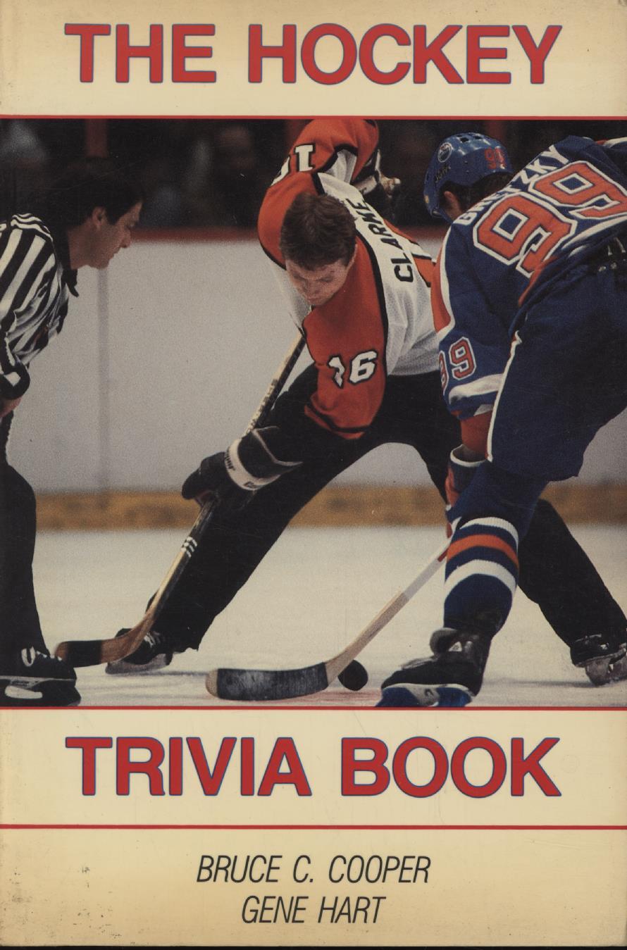 THE HOCKEY TRIVIA BOOK - Ice Hockey Books: Sportspages.com