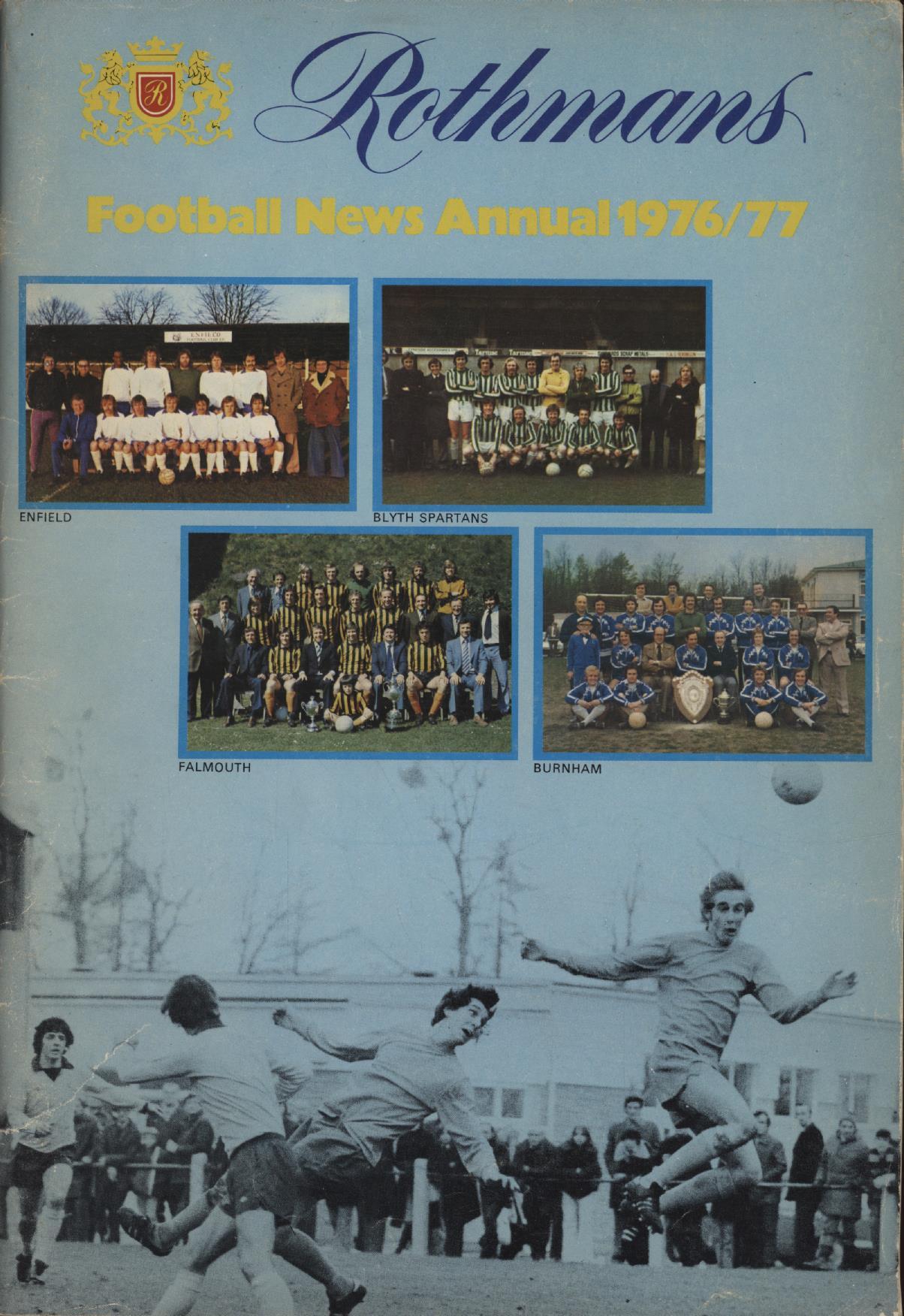 ROTHMANS FOOTBALL NEWS ANNUAL 1976/77 - Football Annuals & Periodicals ...