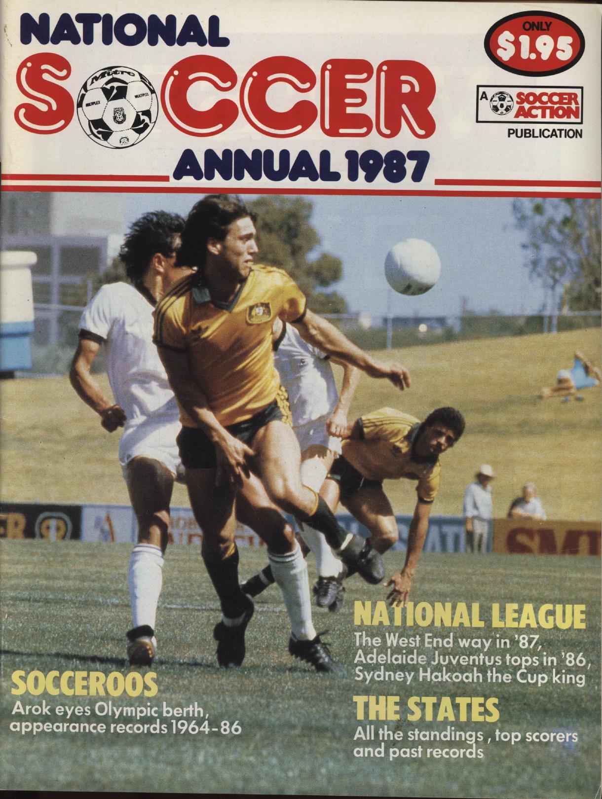 NATIONAL SOCCER ANNUAL - 1987 (AUSTRALIA) - Football Annuals ...