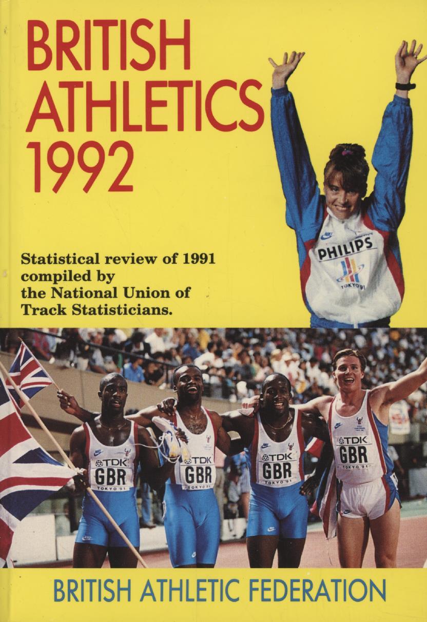 BRITISH ATHLETICS 1992 - General Athletics Books: Sportspages.com