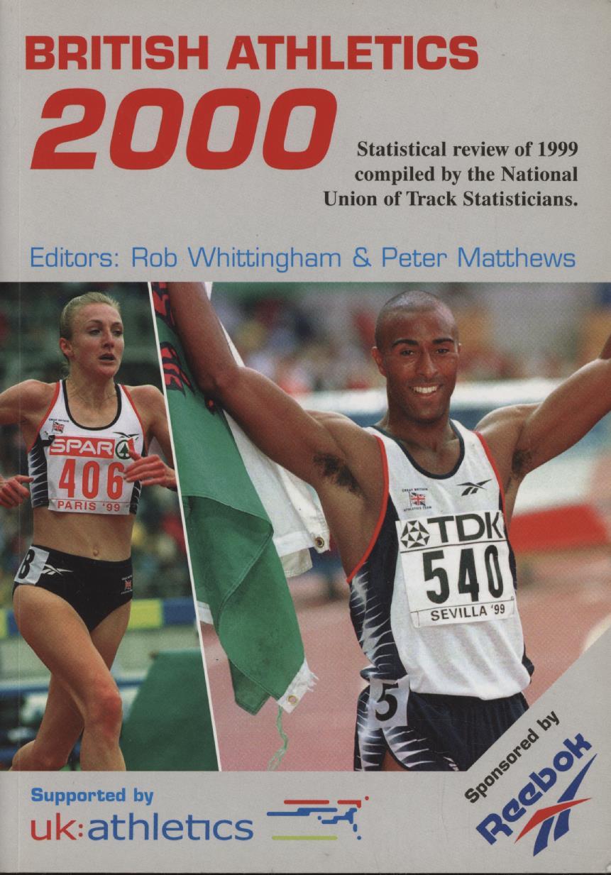 BRITISH ATHLETICS 2000 - General Athletics Books: Sportspages.com