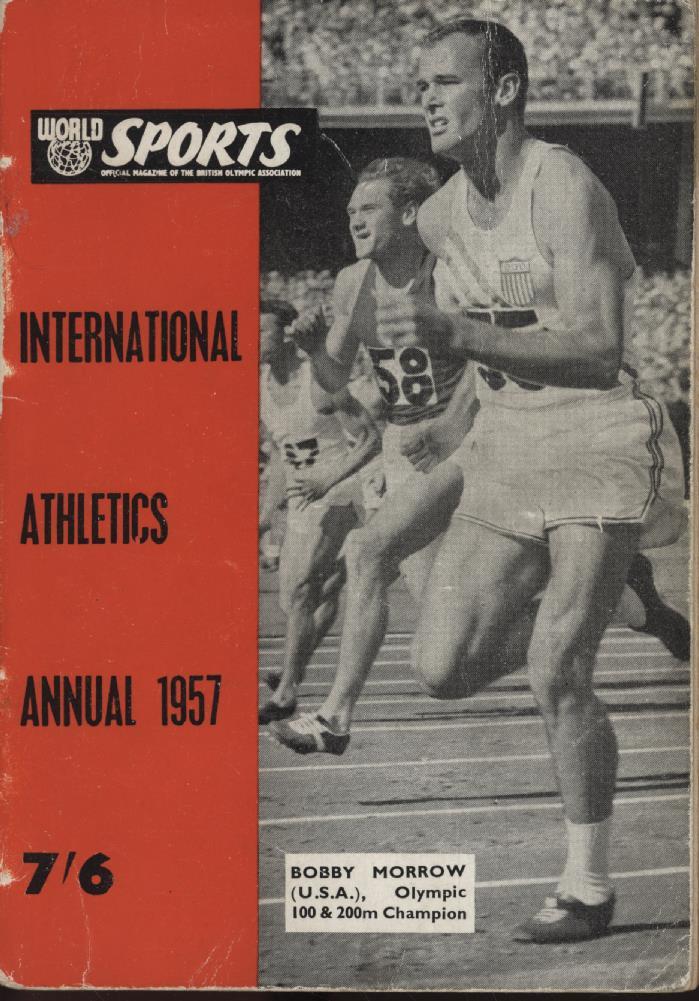 INTERNATIONAL ATHLETICS ANNUAL 1957 - General Athletics Books ...