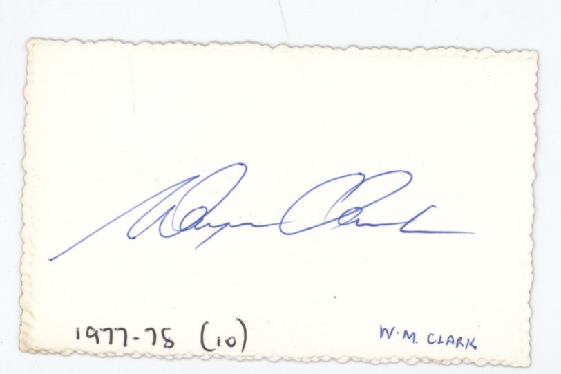 WAYNE CLARK (AUSTRALIA) CRICKET AUTOGRAPH - Individual Cricket ...