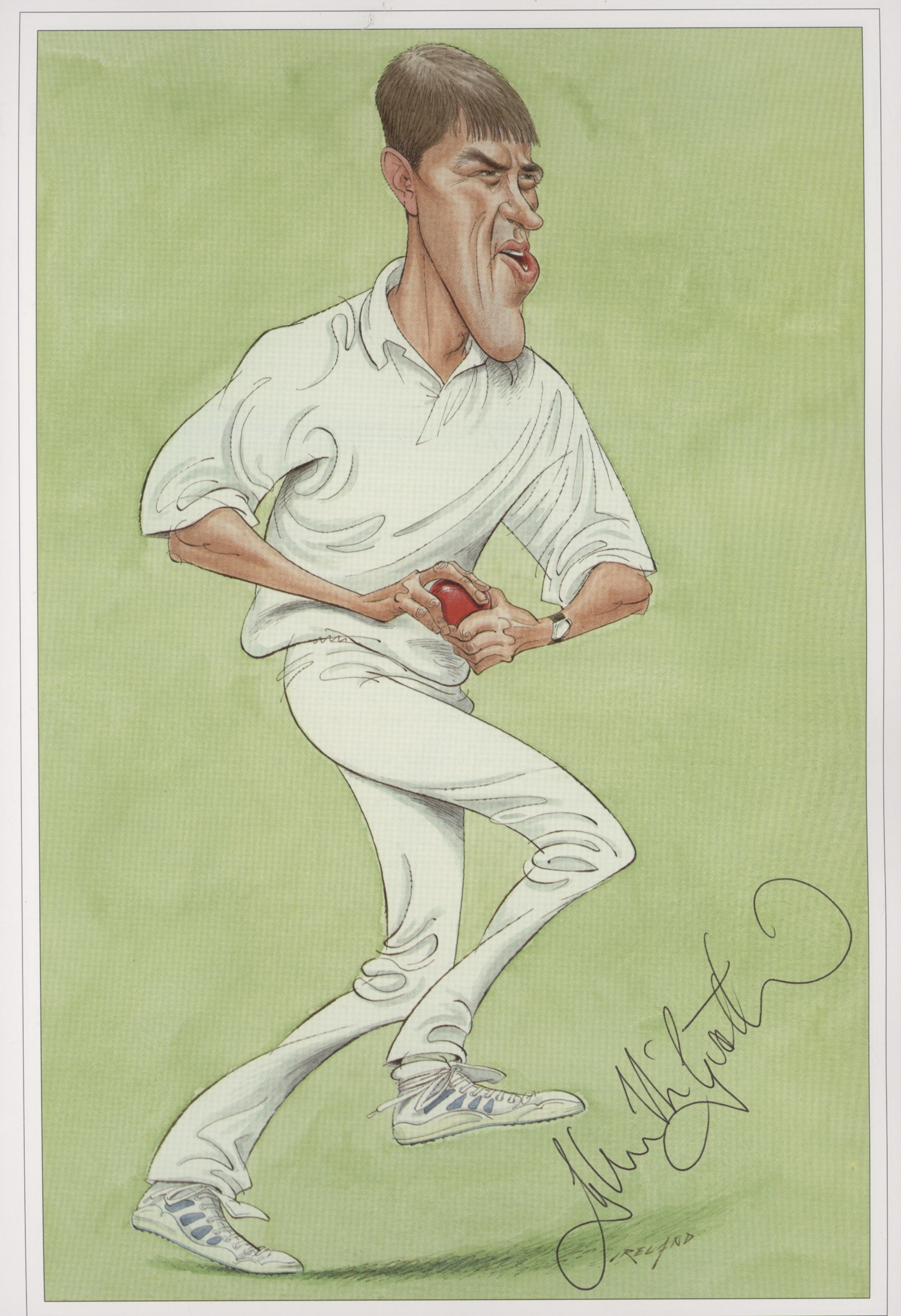 CRICKET CHARACTERS 2 - THE CRICKET CARICATURES OF JOHN IRELAND (MULTI ...