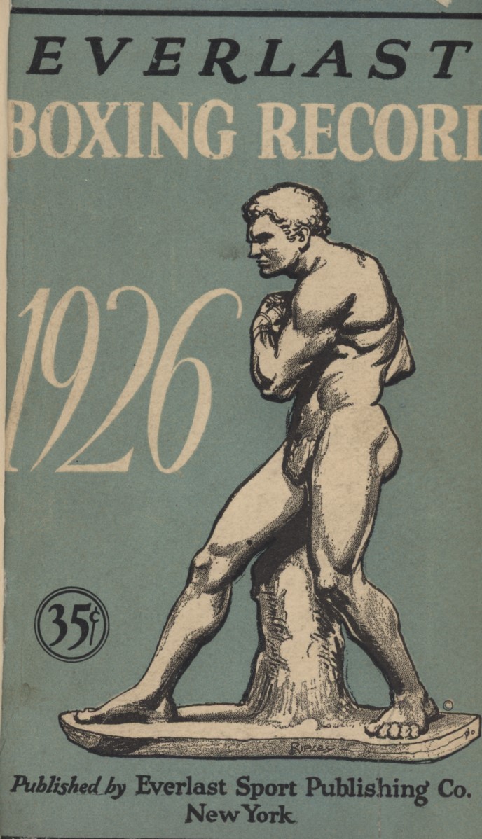 EVERLAST BOXING RECORD FOR 1926-28 (3 VOLUMES) - Boxing Annuals ...