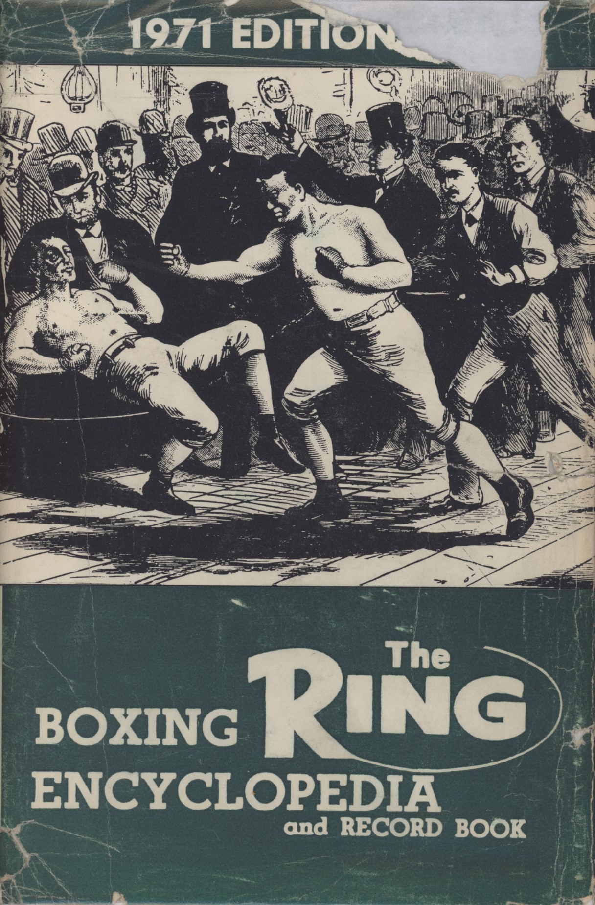 THE RING RECORD BOOK AND BOXING ENCYCLOPEDIA 1971 - Boxing Annuals ...