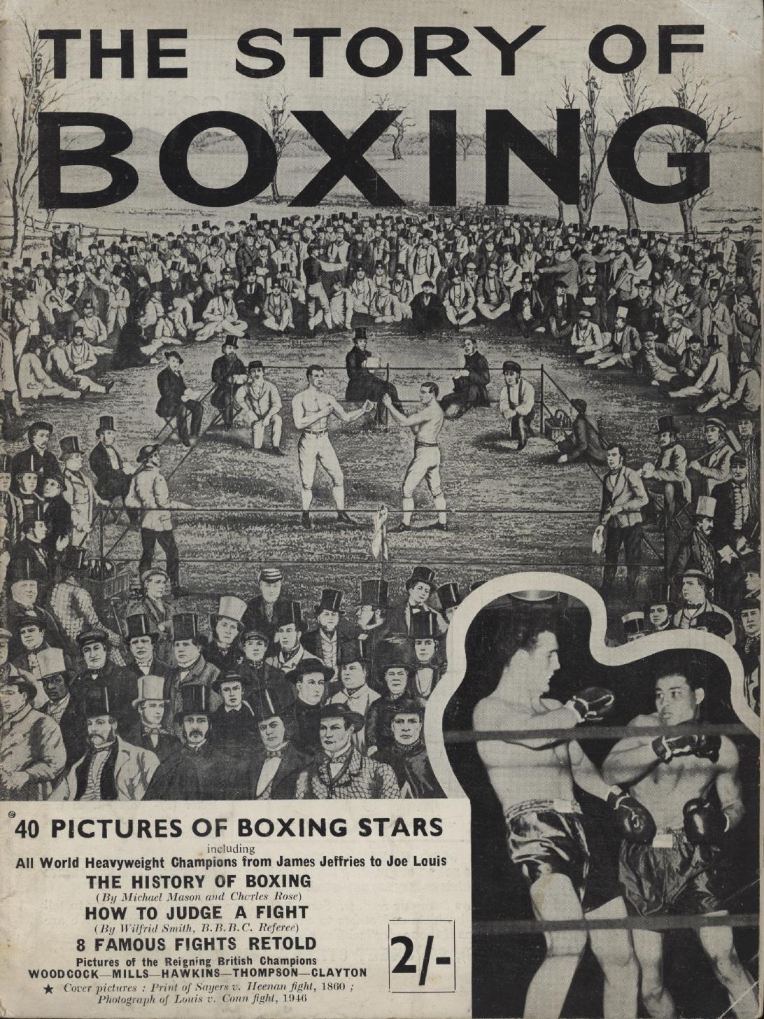 THE STORY OF BOXING - Boxing Booklets & Brochures: Sportspages.com