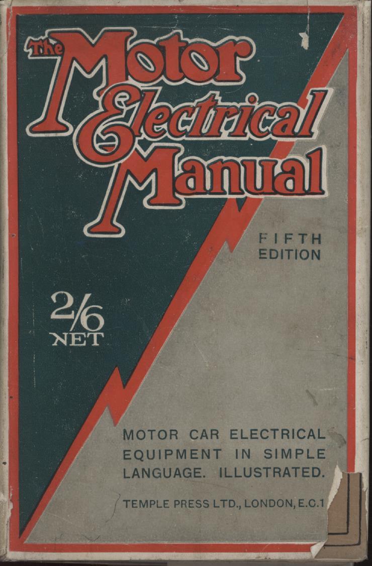 THE MOTOR ELECTRICAL MANUAL - Non-Fiction Books: Sportspages.com