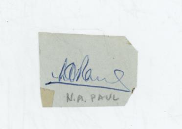 NIGEL PAUL (WARWICKSHIRE) CRICKET AUTOGRAPH - Individual Cricket ...